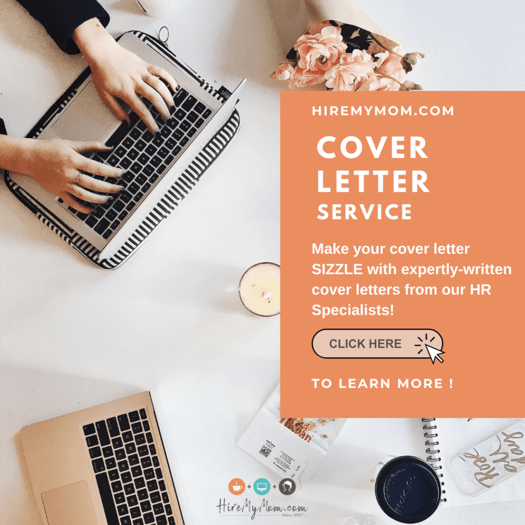 Cover Letter Enhancement Service – Hire My Mom